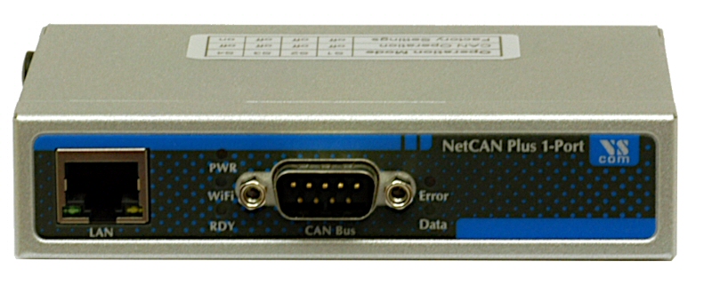NetCAN Plus 110A - Vision Systems